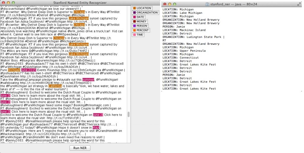 Stanford’s Natural Language Processing Software: Text Tagging and Finding Named Entities – Clark ...